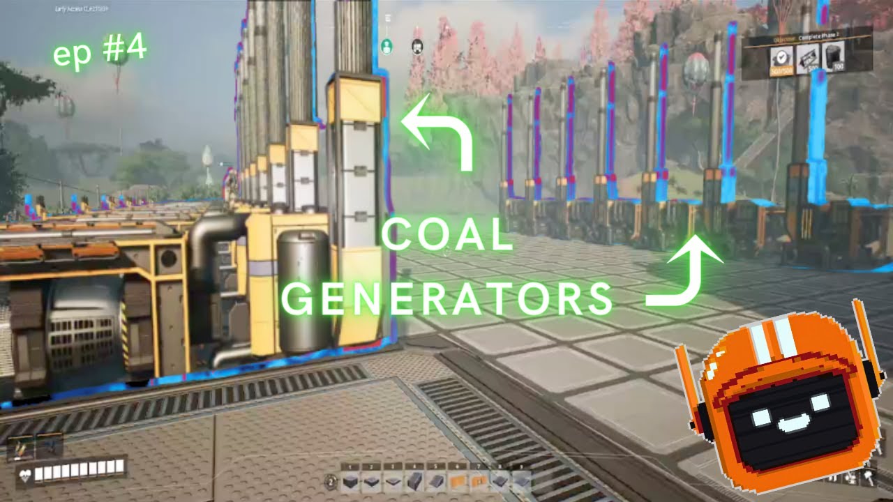Setting up INSANE coal power plants in Satisfactory (Episode 4) - YouTube