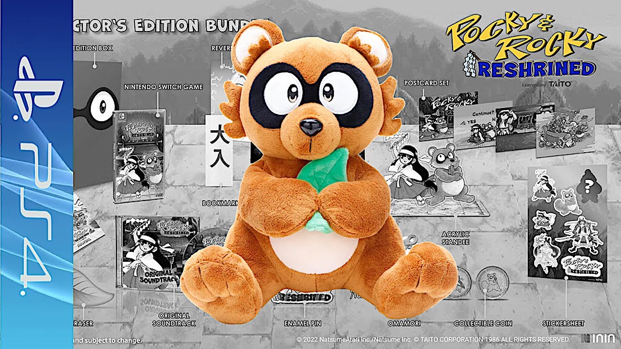 Unboxing : POCKY & ROCKY RESHRINED LIMITED EDITION sur PS4 (+ Let's ...