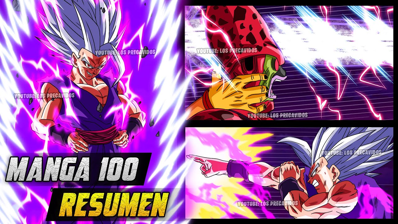 MANGA 100: RESUMEN | CELL MAX es ELIMINADO | DRAGON BALL SUPER MANGA ...