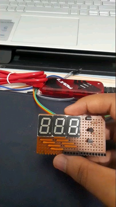 Pcb Electronic 7segmentdisplay Youtube