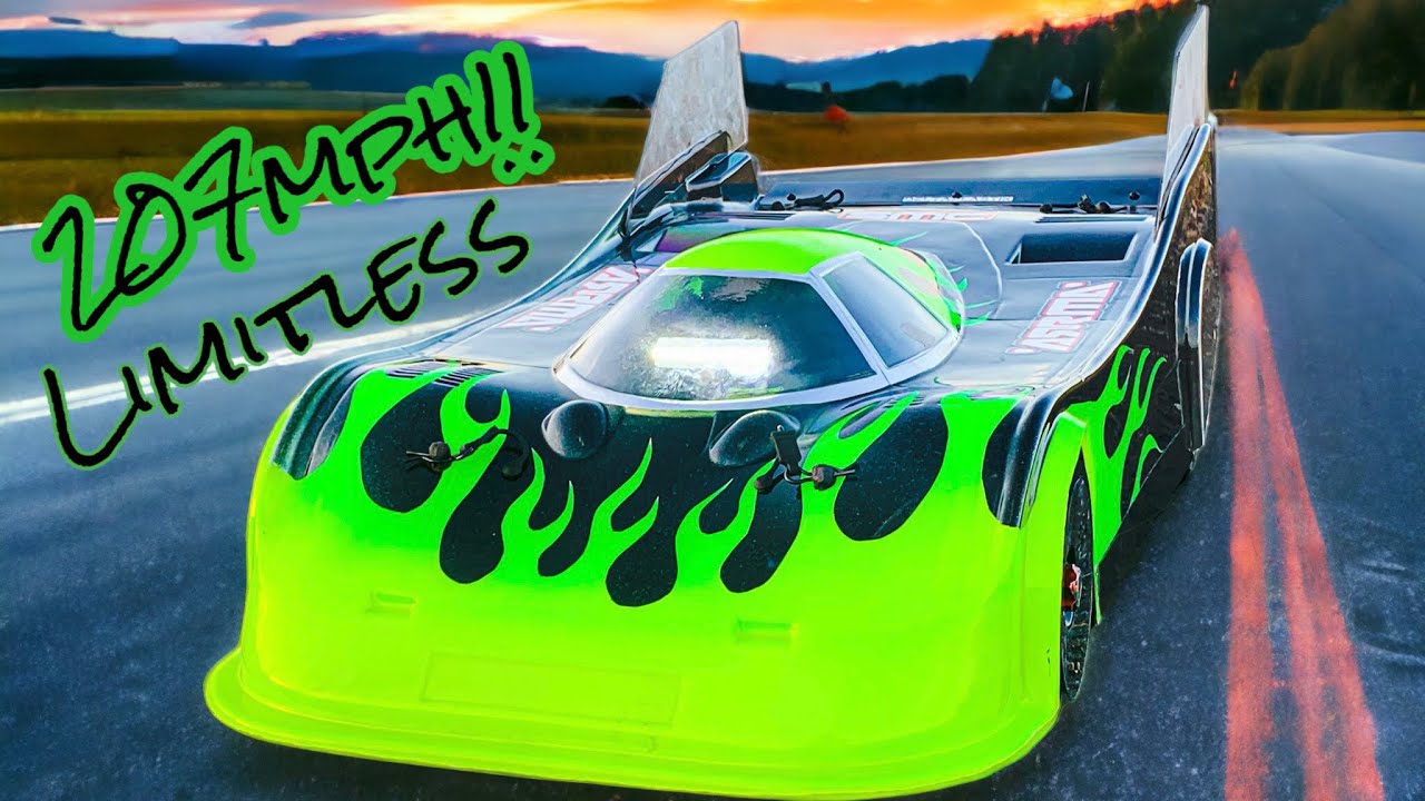 207MPH! Runway Testing and Tuning with @theetonster - Arrma Limitless ...