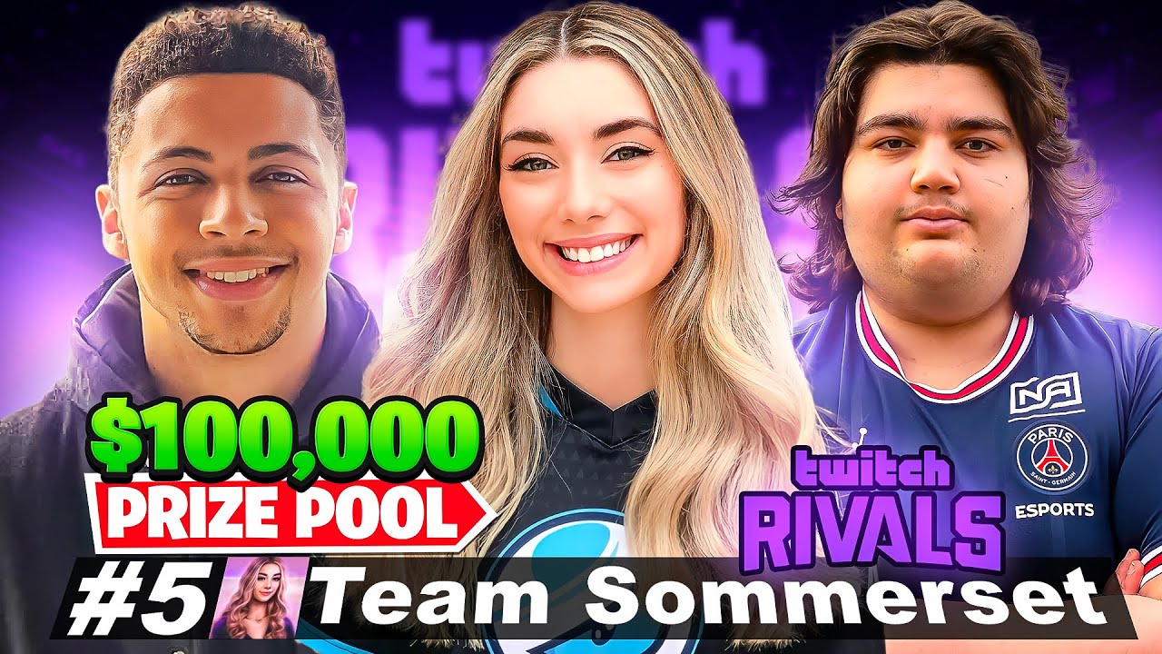 5th Place In ($100,000) Twitch Rivals Tourney w/ Myth & Muz! - YouTube