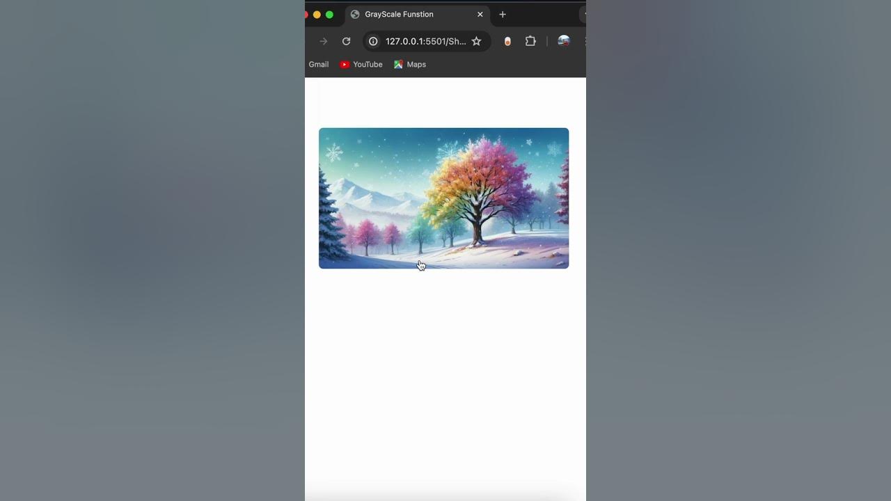 Using Grayscale Function In HTML [MINI PROJECT] || @ProgMasters - YouTube