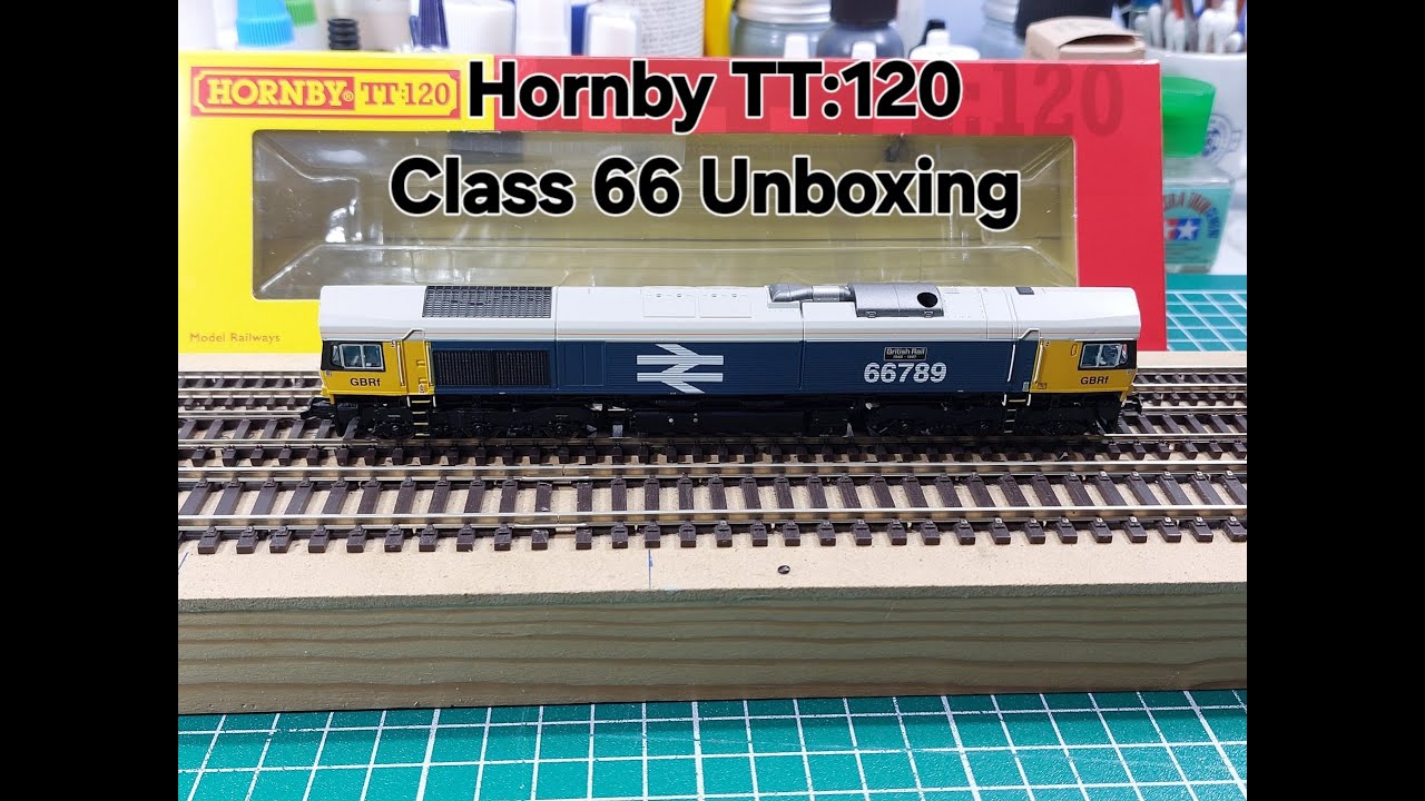 Hornby TT:120 Class 66 Unboxing - YouTube