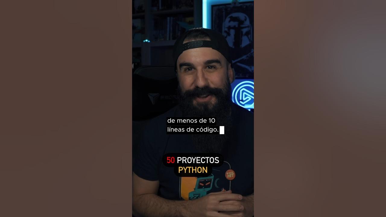 50 proyectos para practicar Python - YouTube