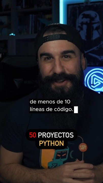 50 proyectos para practicar Python - YouTube