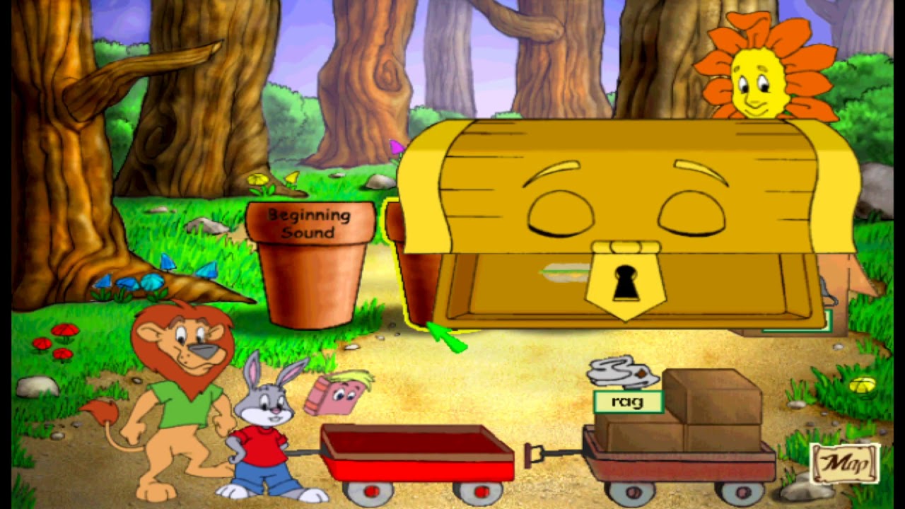 Wii Longplay - Reader Rabbit 1st Grade: Capers on Cloud Nine! Part.3 ...