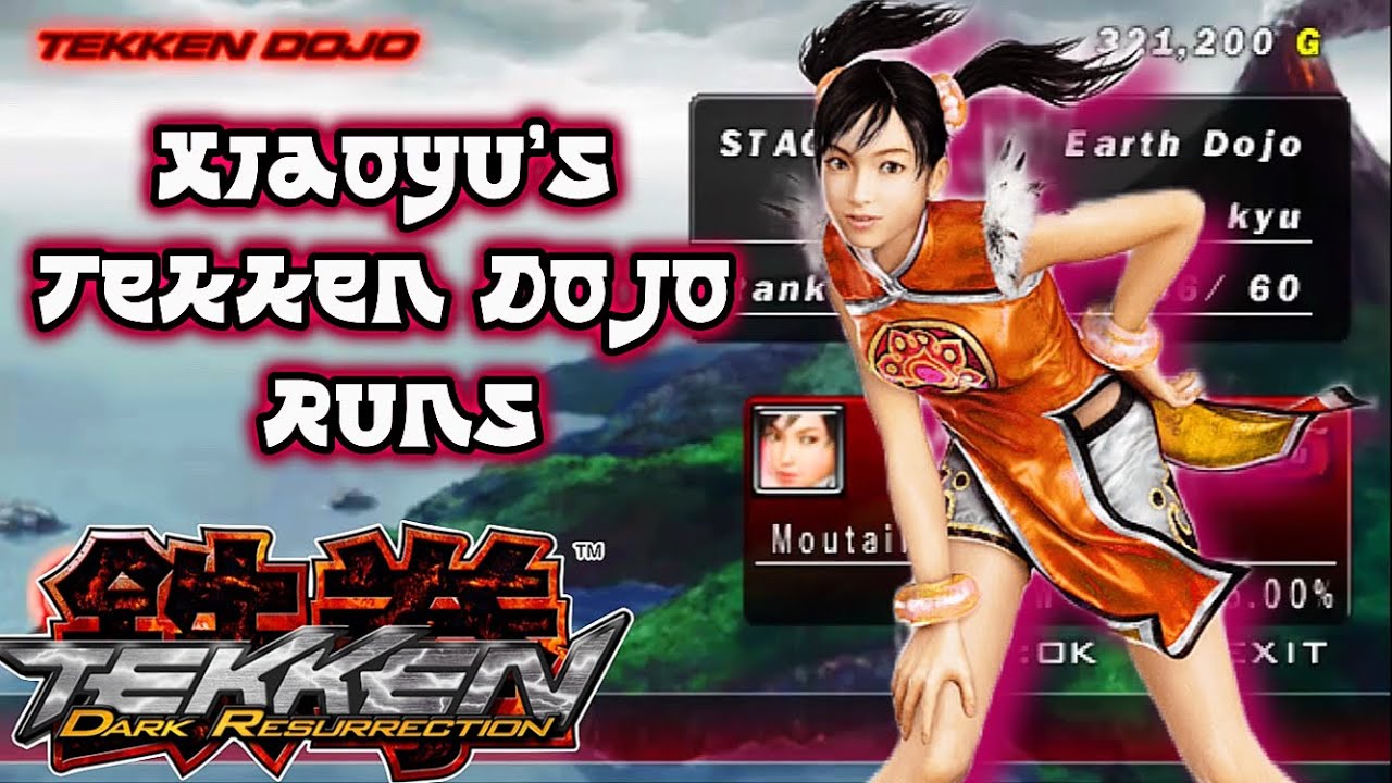 Tekken Dark Resurrection: Xiaoyu's Tekken Dojo Runs (With Commentary ...