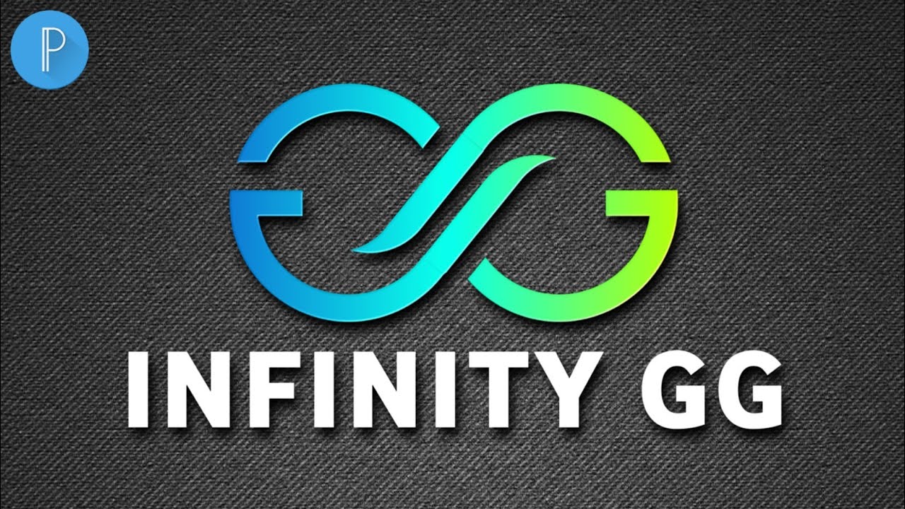 INFINITY GG LOGO DESIGN | PIXELLAB LOGO | D4 DESIGNS - YouTube