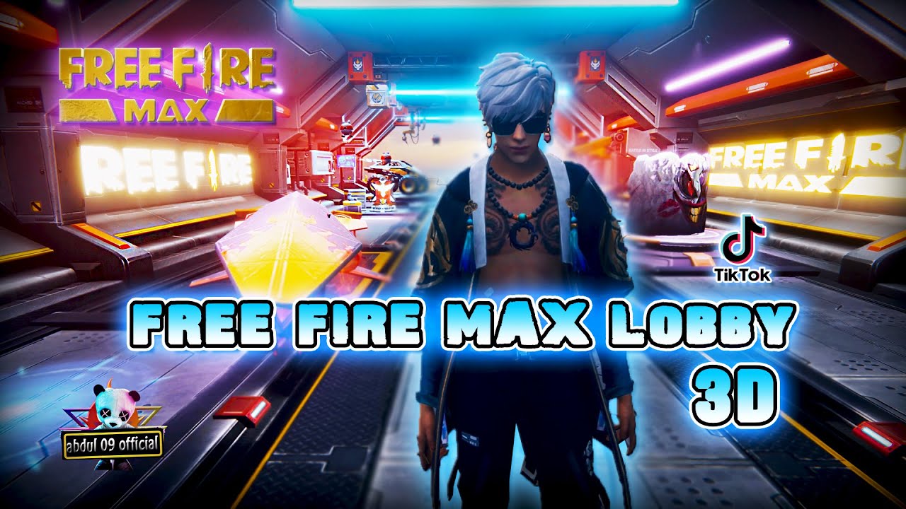 FREE FIRE MAX 3D LOBBY - YouTube