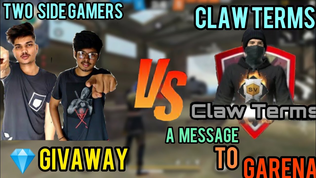 Two side gamers || TSG vs Claw TeRms || Real two side gamers ...