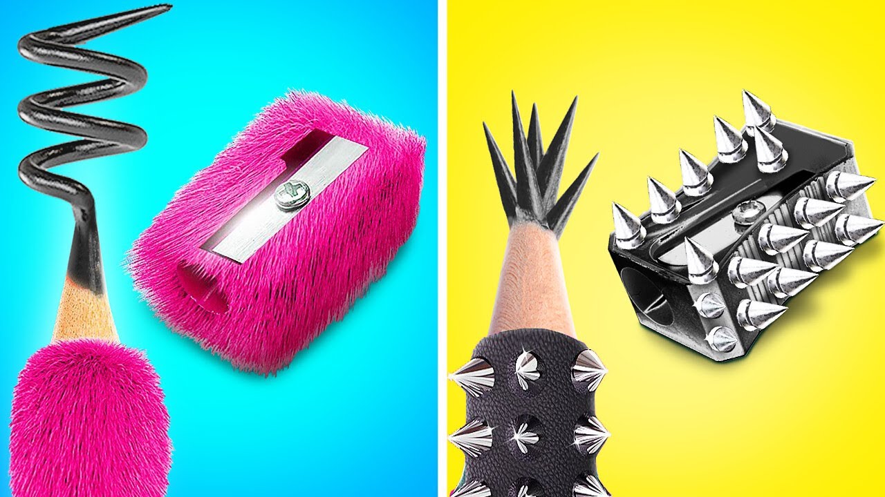 Teacher vs Student Challenge! *Drawing Hacks & Crafts by 123 GO! - YouTube