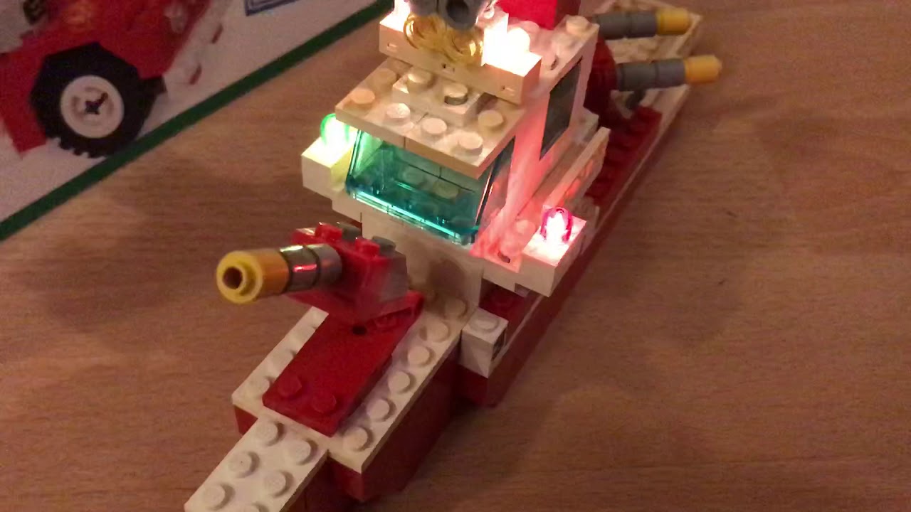 LEGO 735 - Fire Ship - Tûzoltó Hajó - YouTube