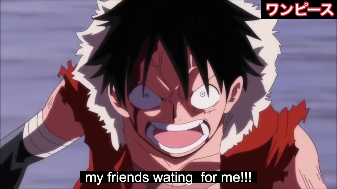 The coolest Luffy's scene!!! - YouTube