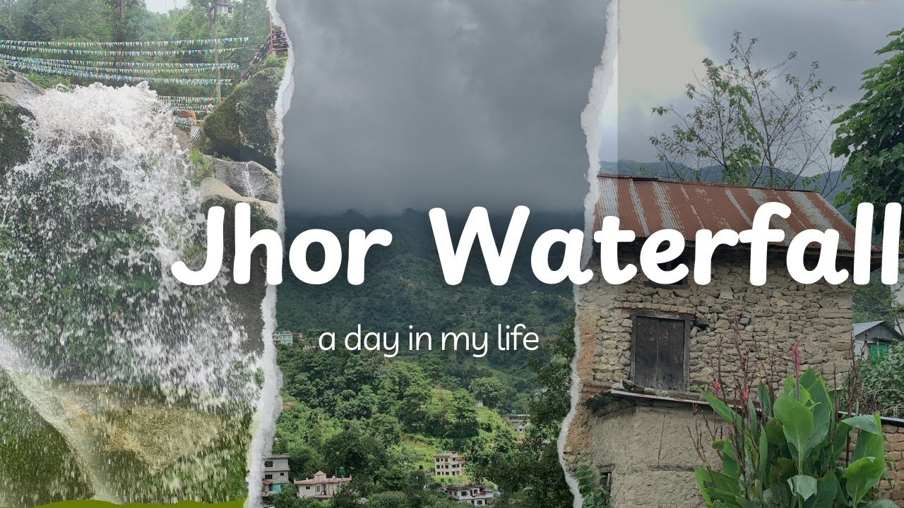 Jhor Waterfall |A day in my Life in Kathmandu |Saturday - YouTube