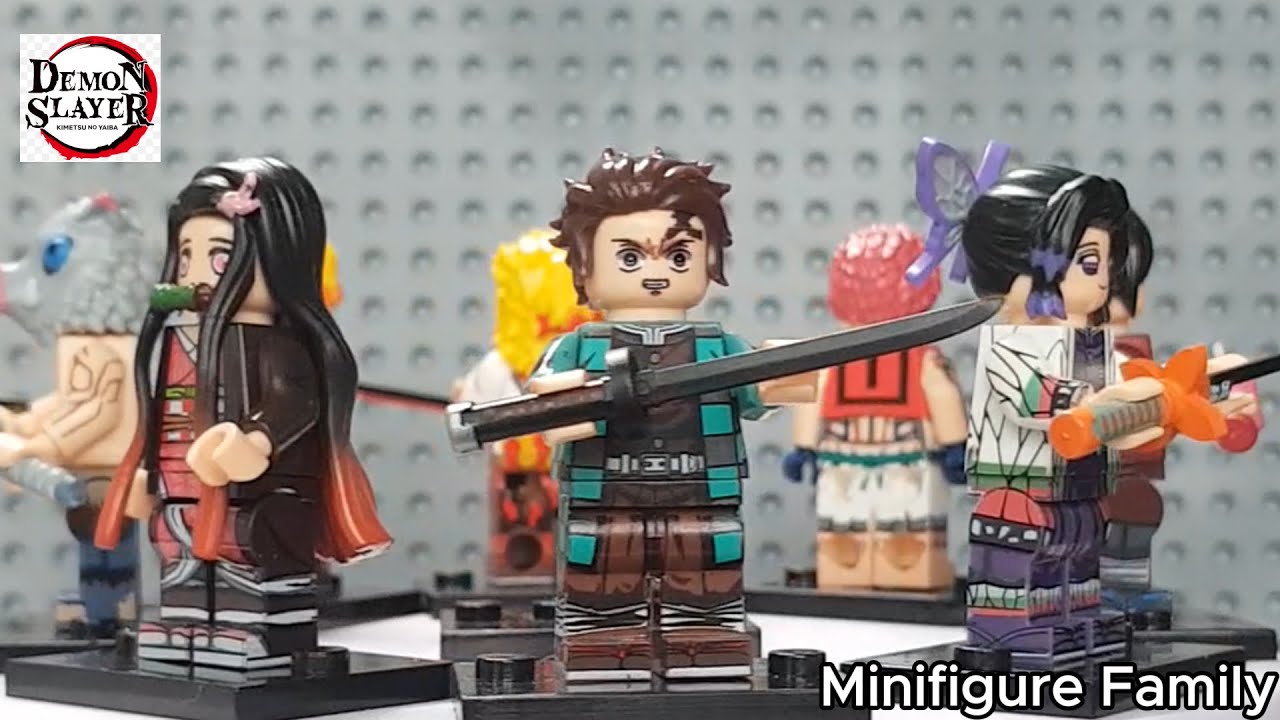 LEGO Demon Slayer 鬼滅の刃 Minifigure Collection |Unofficial Minifigure ...
