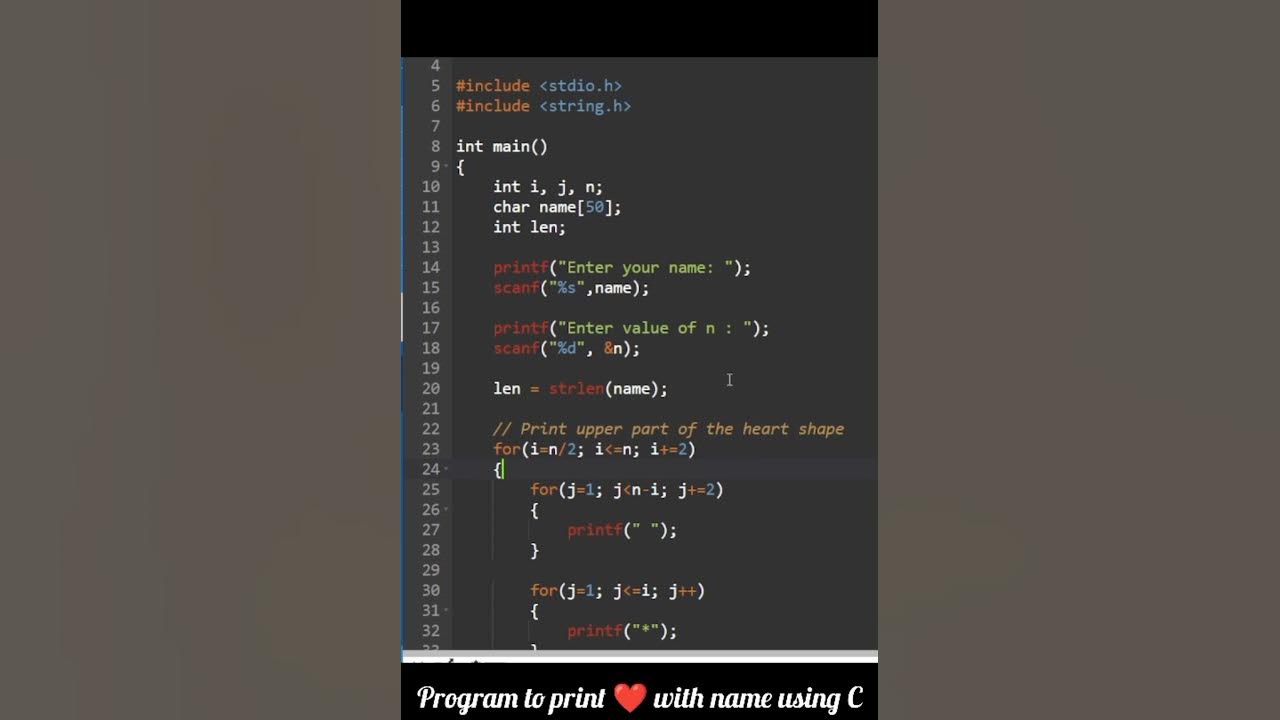 #27 |Programming for beginners| |C Language |Pattern printing|#coding # ...