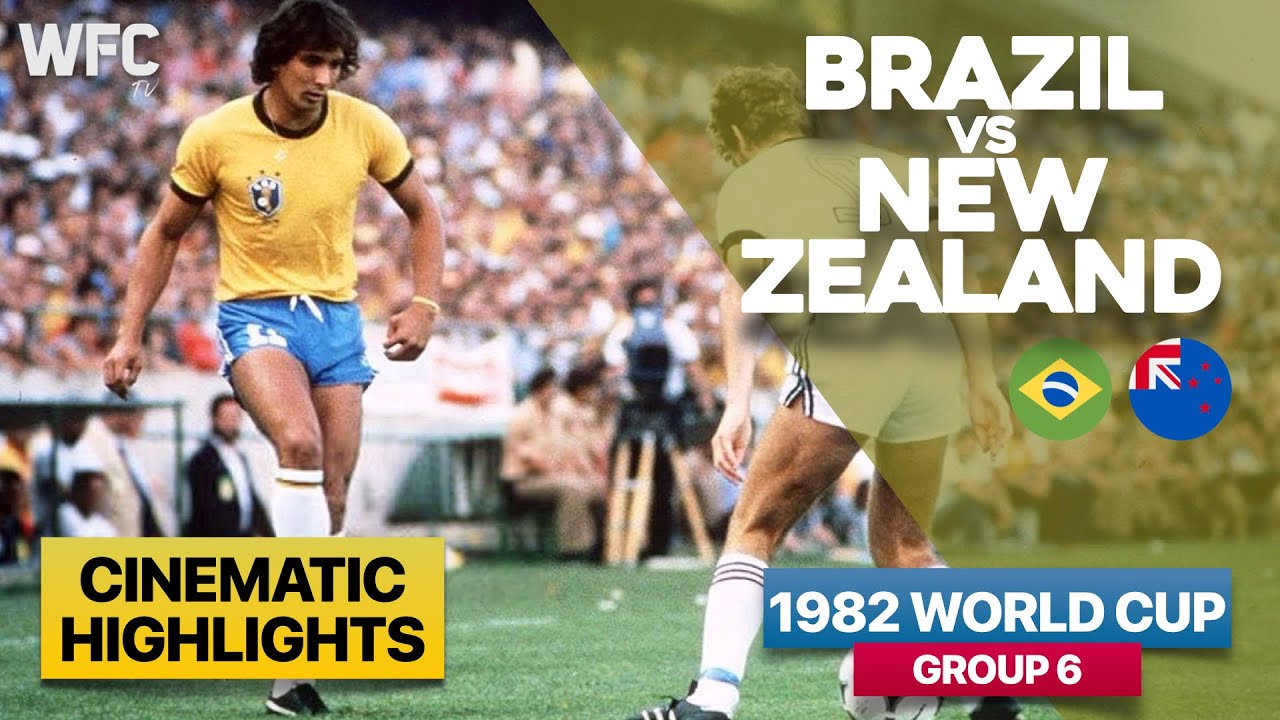 Brazil 4-0 New Zealand | 1982 World Cup Group 6 Match | Highlights ...