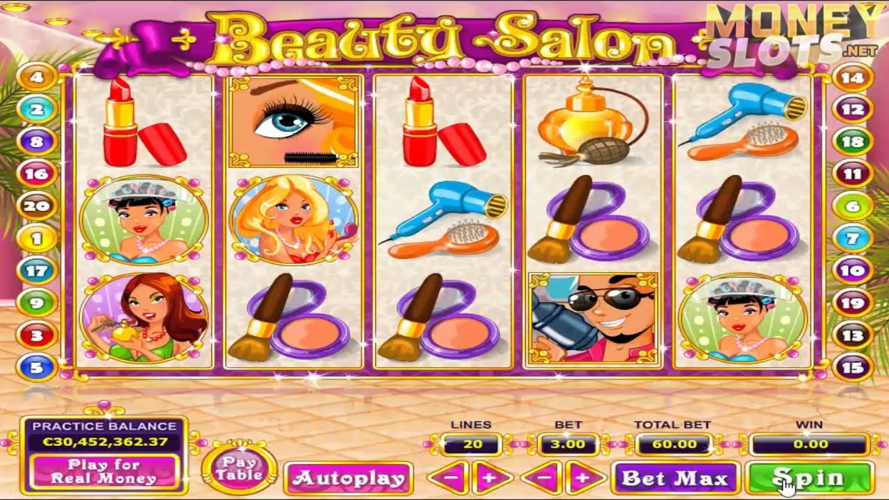 Beauty Salon Video Slots Review | MoneySlots.net - YouTube