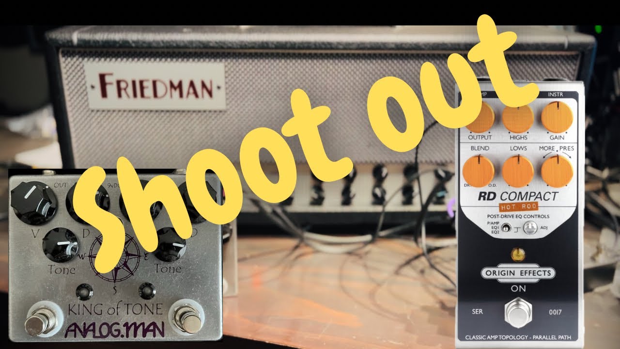 Friedman Twin Sister l King of Tone & Revival Drive compact Hot Rod ...