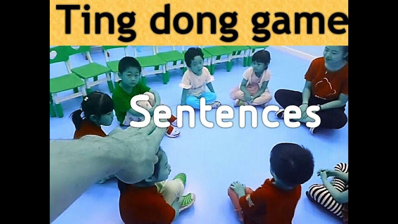 213 - ESL Game for small kids | Ting Dong | Warm-up game for Sentences ...