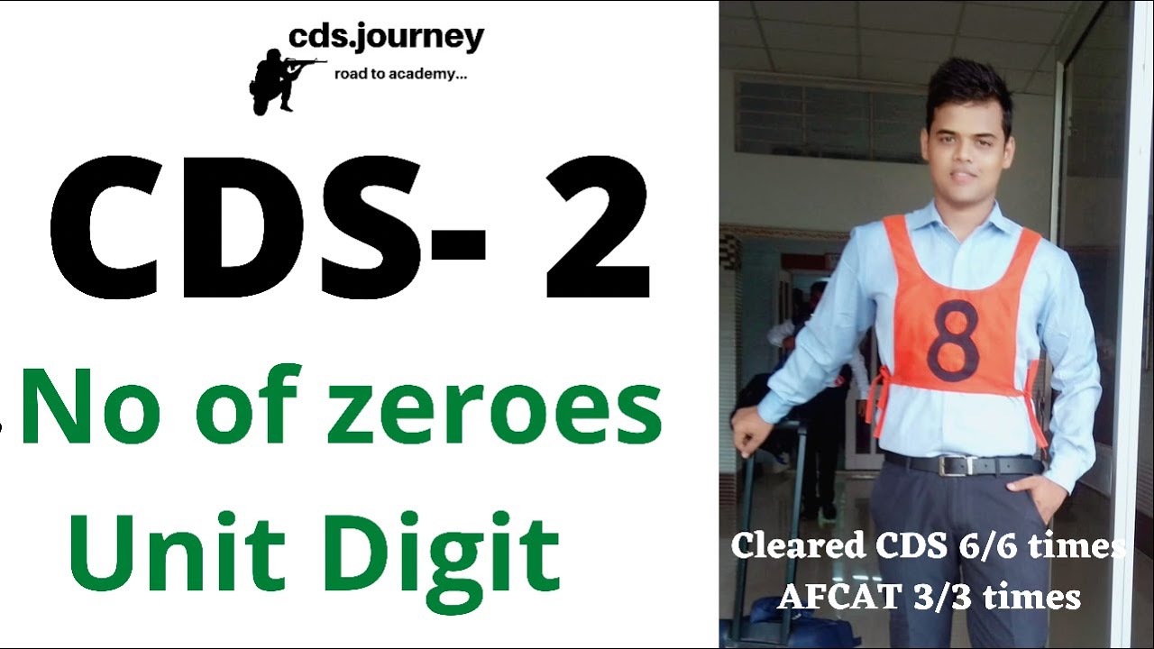 [CDS-2] Maths Number System Live Class 1 - YouTube