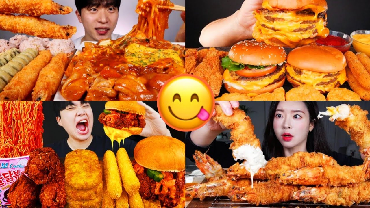 BEST MUKBANG VARIOUS FOOD COMPILATION * BIG BITES EATING SHOW - YouTube