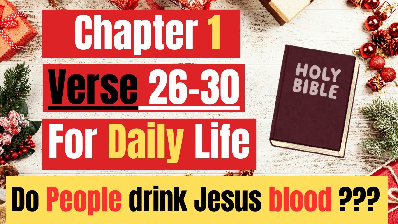 Series of Bible | Verse 26-30 with complete explanation | #bible - YouTube