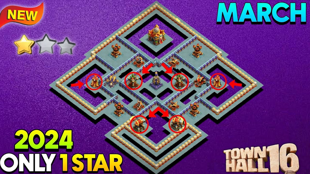 AFTER UPDATE! TH16 TOWN HALL 16 WAR BASE LINK ! TH16 LEGEND BASE WITH ...