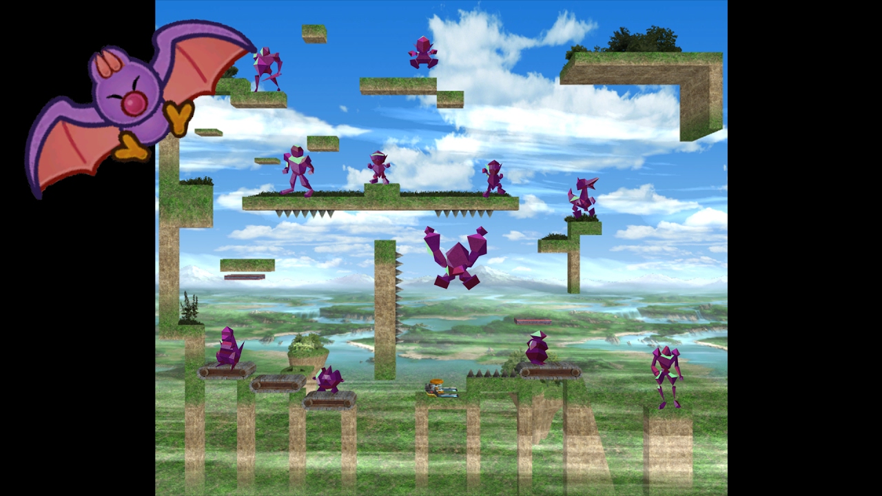 Fighting Polygon Target Smash (Super Smash Bros N64 / Brawl Mashup ...