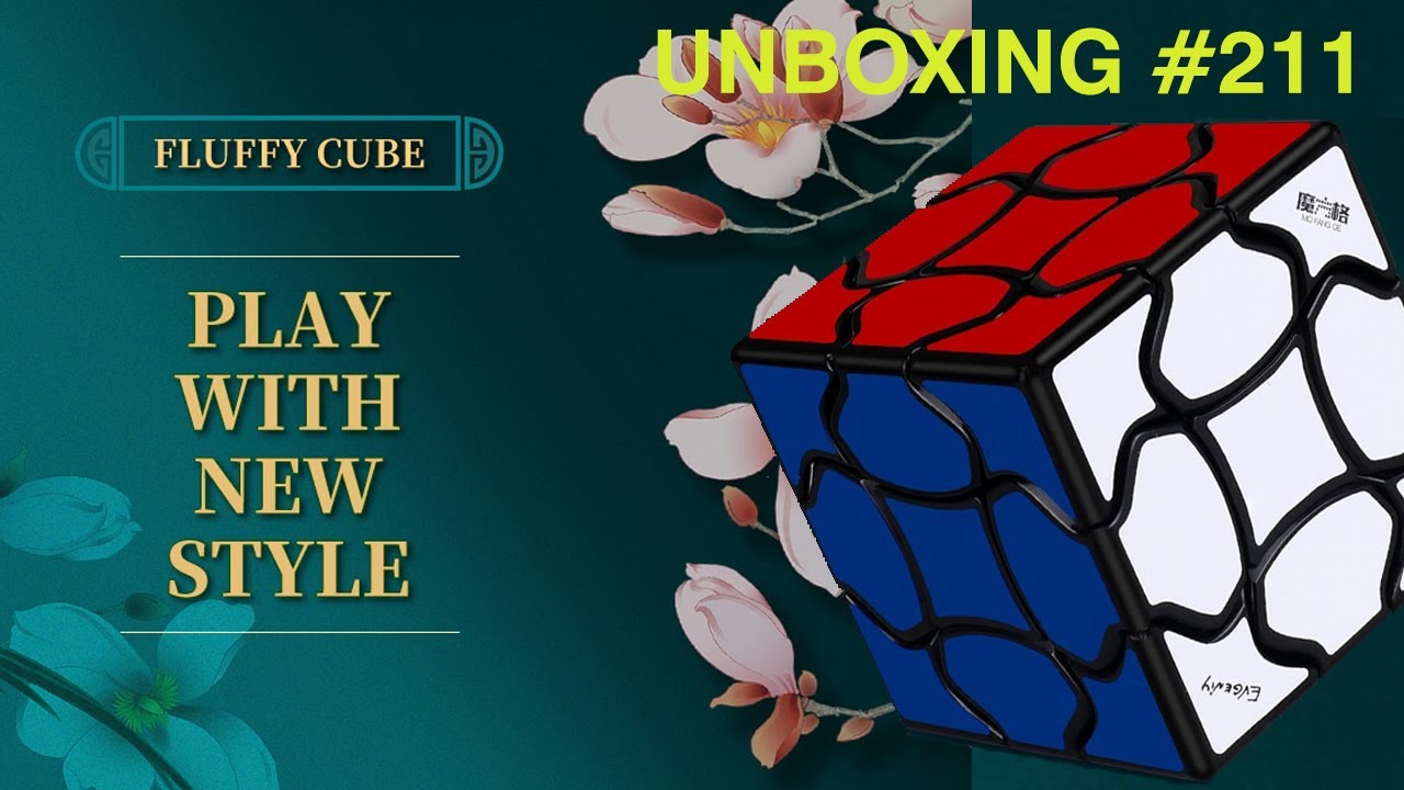 Unboxing №211 QiYi Fluffy Cube - YouTube