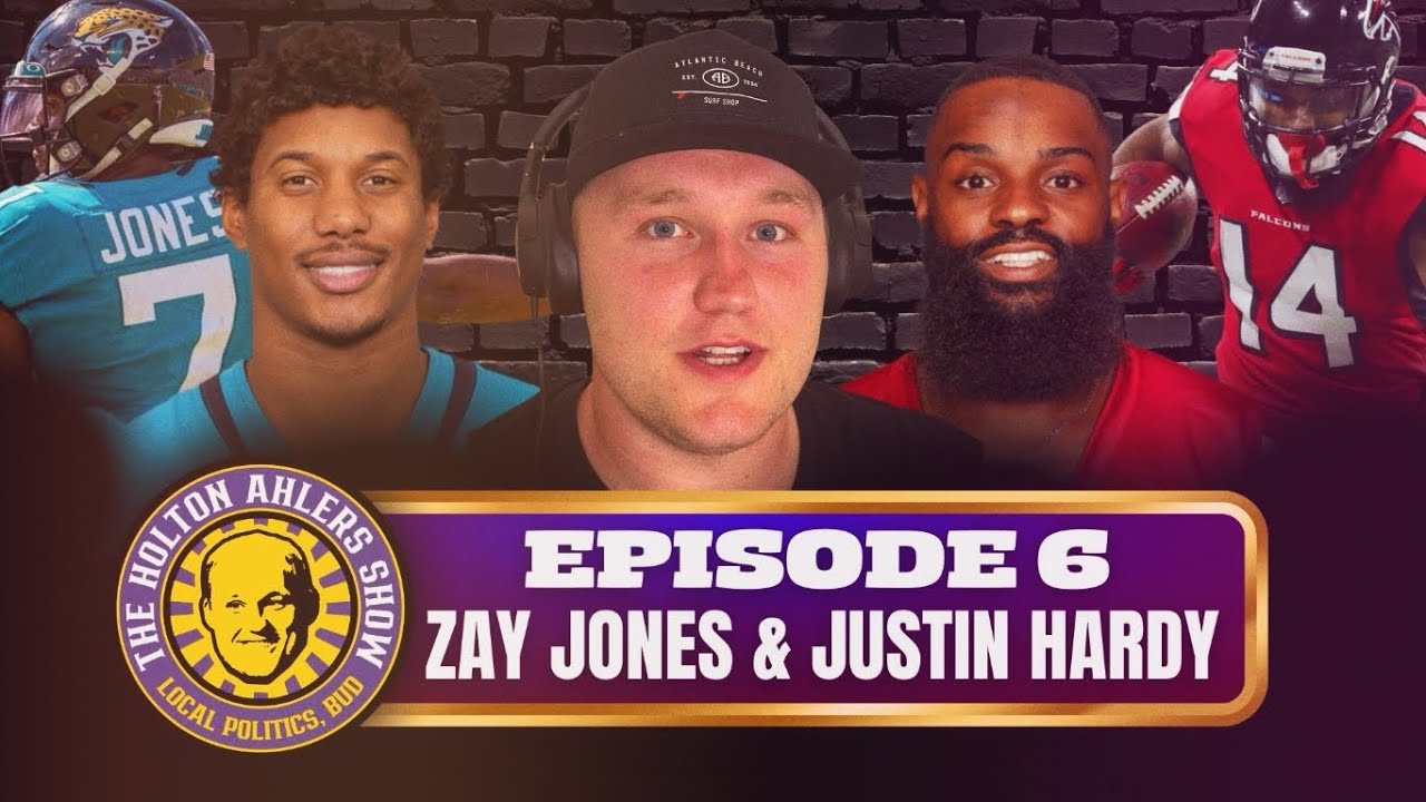 Zay Jones and Justin Hardy Talk Time at ECU and Experiences in NFL| The Holton Ahlers Show ...