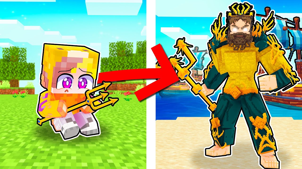 Minecraft ΑΛΛΑ ΕΓΙΝΑ Ο ΠΟΣΕΙΔΩΝΑΣ! - YouTube