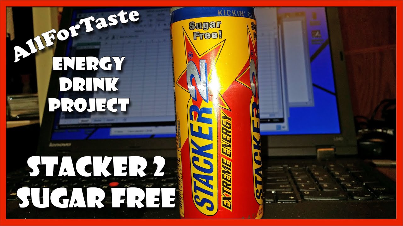 Stacker 2 Sugar Free Energy Drink - YouTube