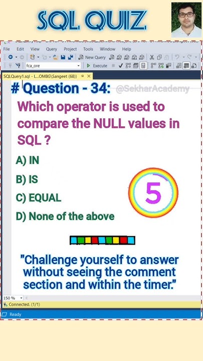SQL Quiz 34 || #sql #mysql #coding #quiz #interview #mcq #shorts #viralvideo #reels ...