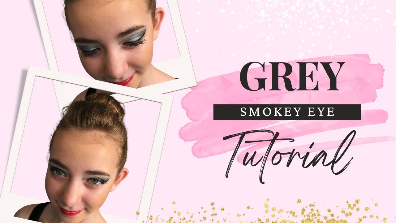 Cheer Competition Makeup - Pretty Girl Smokey Eye Palette - YouTube
