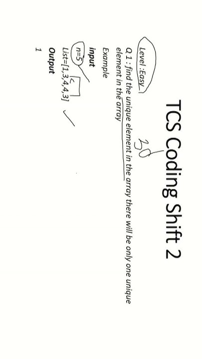 TCS NQT phase 1 Coding Questions 2025 | TCS NQT coding 2025 | telugu #tcsnqt2025 #tcsnqt #tcs ...