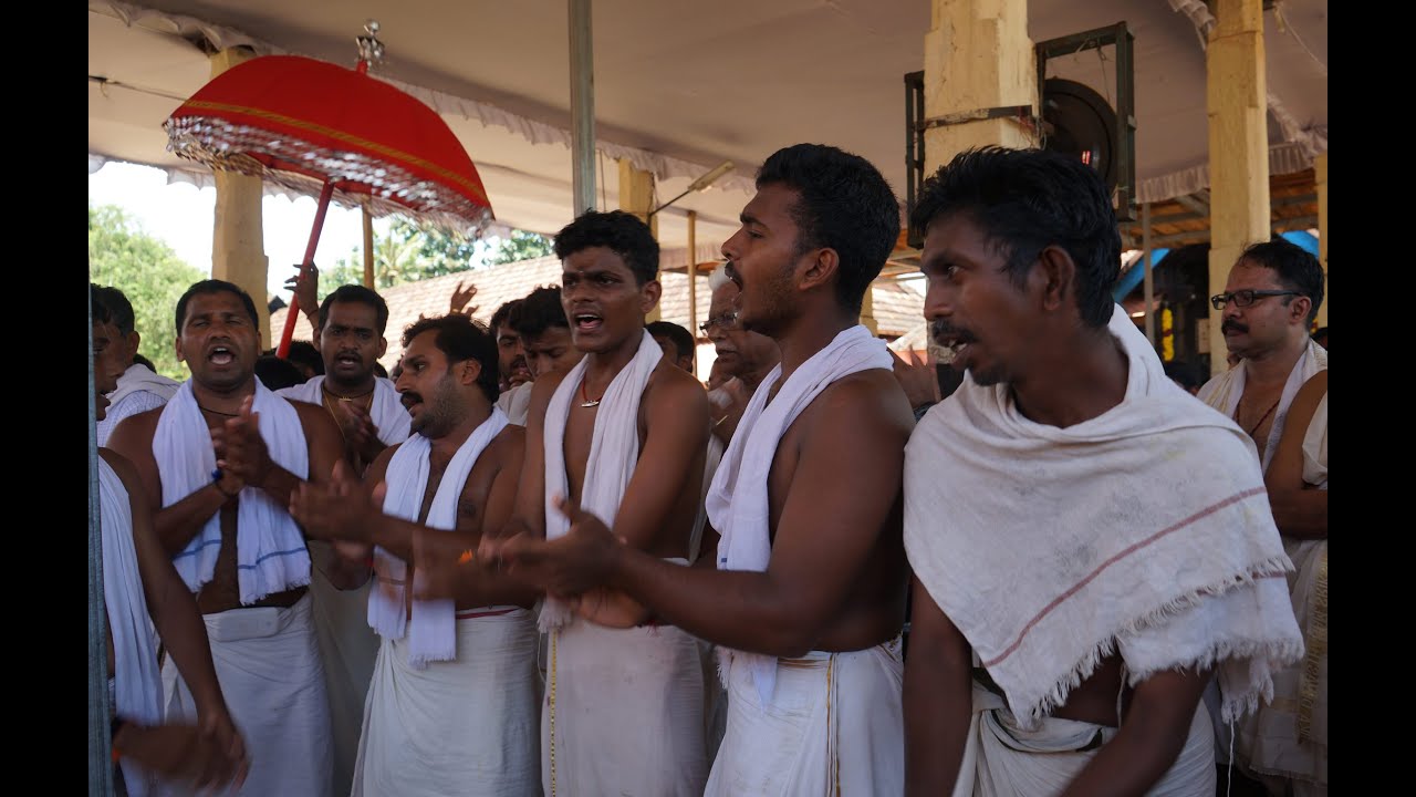 The Vanchipattu, the boatmen song of Kerala - Parthasarathy temple ...