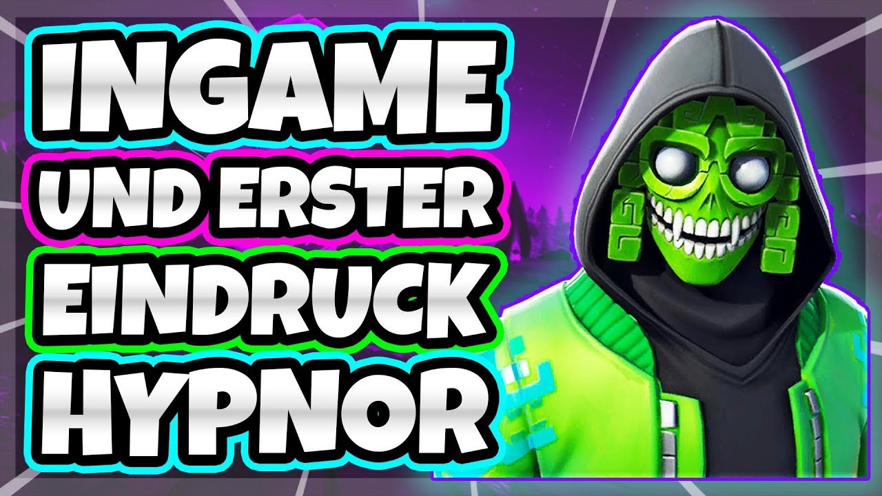 😱 Neuer Fortnite Skin HYPNOR im Spiel 🔥 | Schaut euch das Video vor dem ...