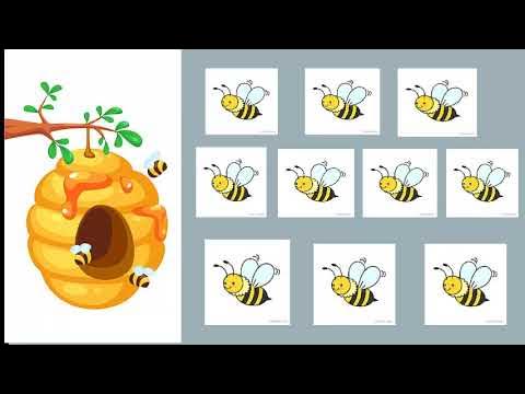Canción de las abejas para contar hasta 10 - YouTube