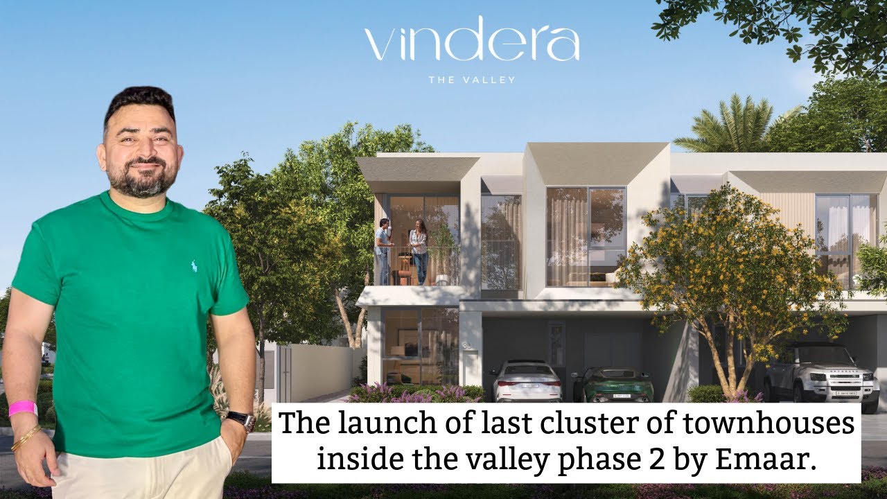 THE VALLEY BY EMAAR ! LAST CLUSTER OF TOWNHOUSES ! BEST INVESTMENT IN ...
