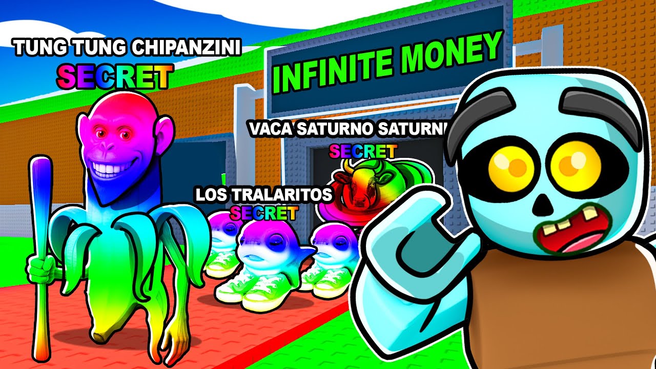 Starting Over As a NOOB With INFINITE MONEY in Roblox Steal a Brainrot ...