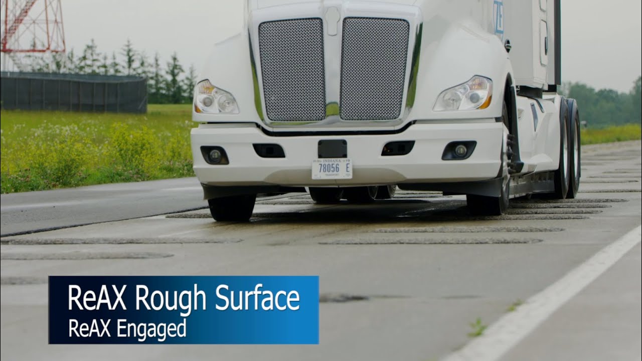 Commercial Truck Steering with Ease on Rough Surface Using ZF ReAX ...