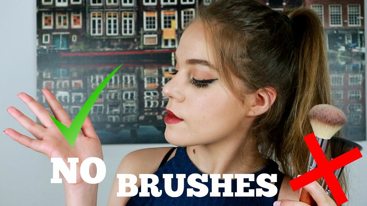 NO BRUSHES MAKEUP CHALLENGE (EngSubs)| ΚΑΝΩ ΤΟ ΜΑΚΙΓΙΑΖ ΜΟΥ ΧΩΡΙΣ ...
