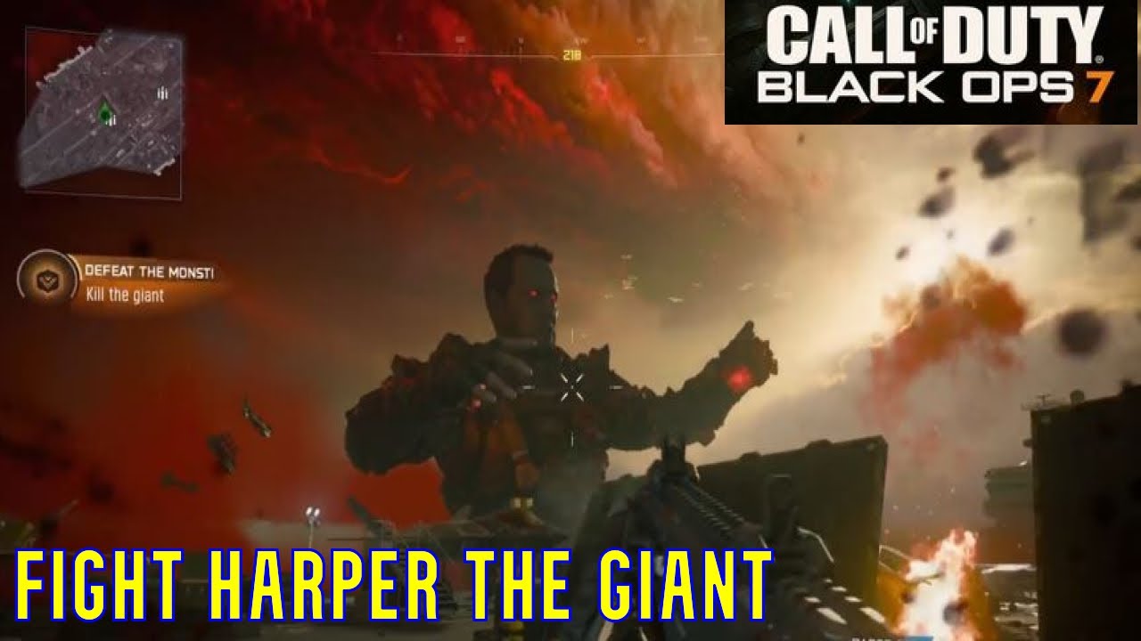 How I defeat Harper the Giant in Call of Duty: Black Ops 7 - Xbox ...