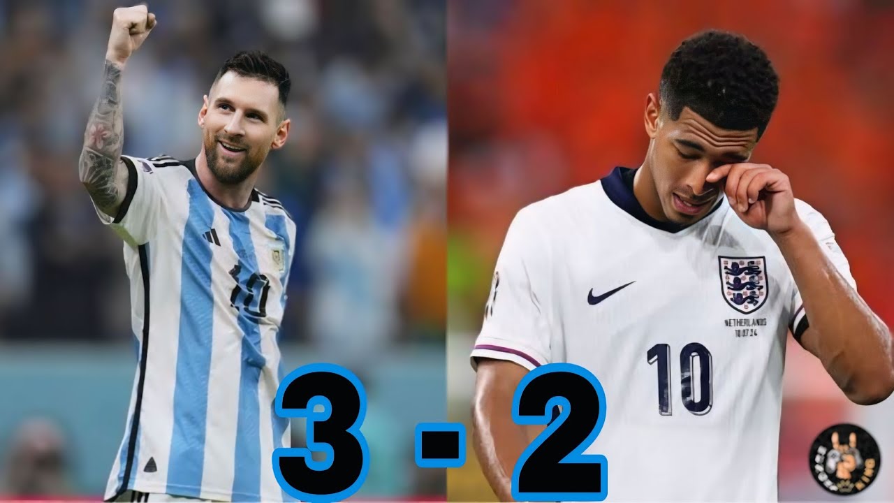 Kings Clash: Messi Leads Argentina To Victory Over England In 3-2 ...