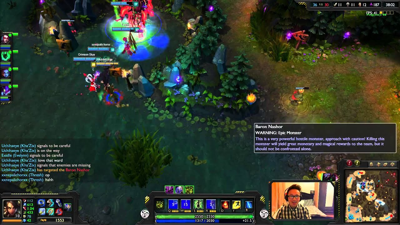 Nidalee 1 shot Fed ADC - YouTube