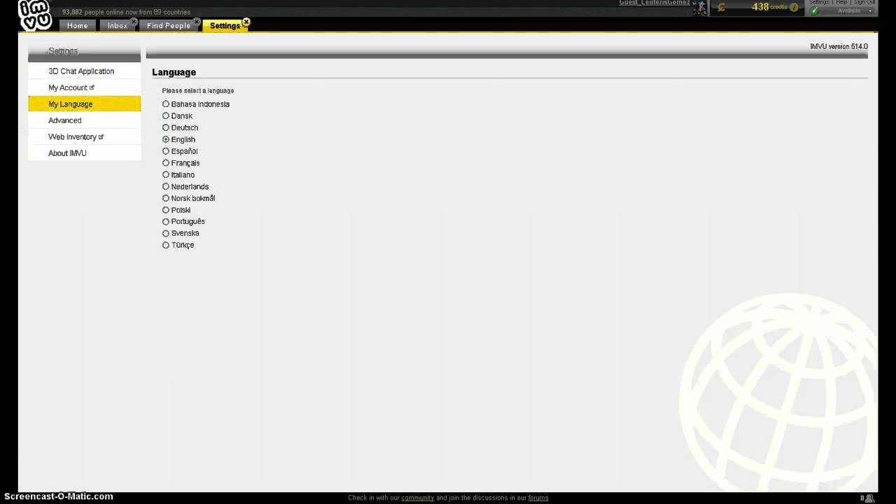 How to change language - YouTube