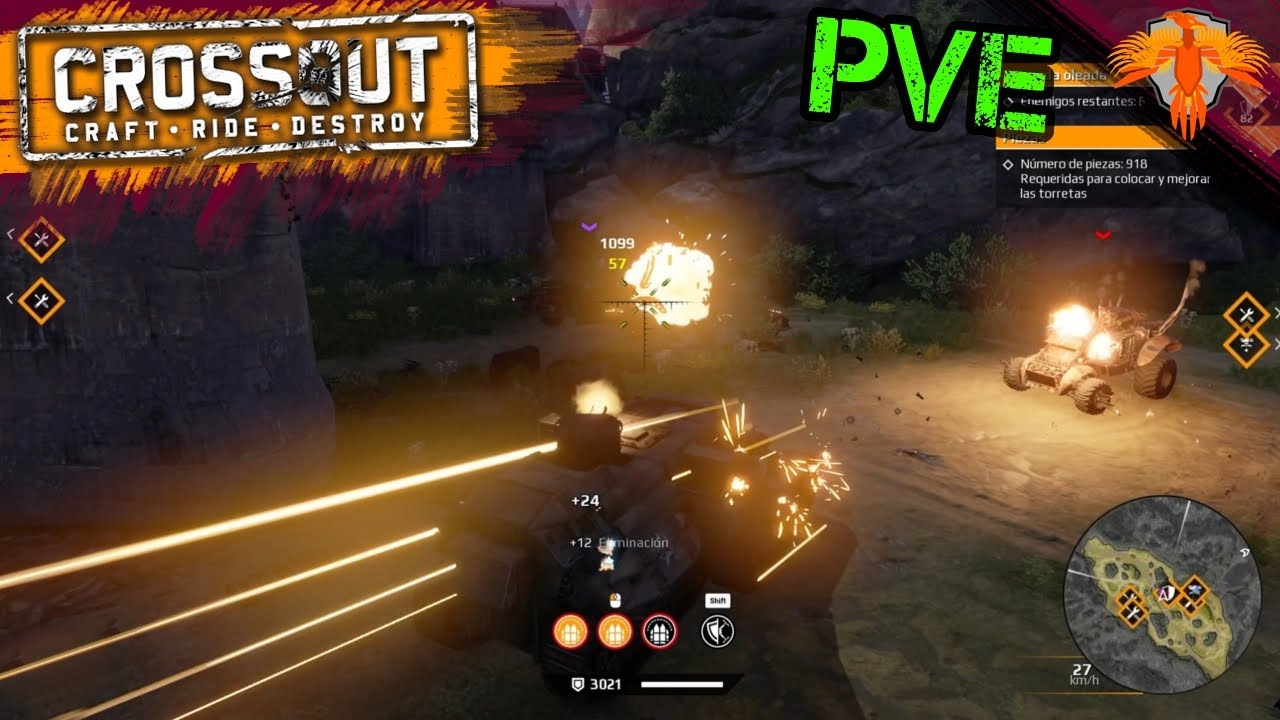 Crossout PvE Multiplayer Gameplay 2022 - PvE Battles 205 - No ...