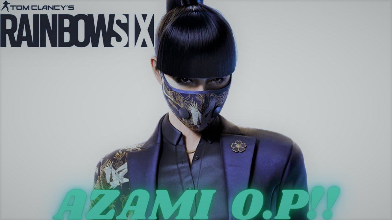Tom Clancy's Rainbow Six : Seige | Unranked/Ranked | Azami will be OP!! - YouTube
